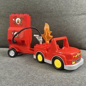 Lego | Toys | Lego Duplo Fire Truck Jeep Helicopter Vehicles ...